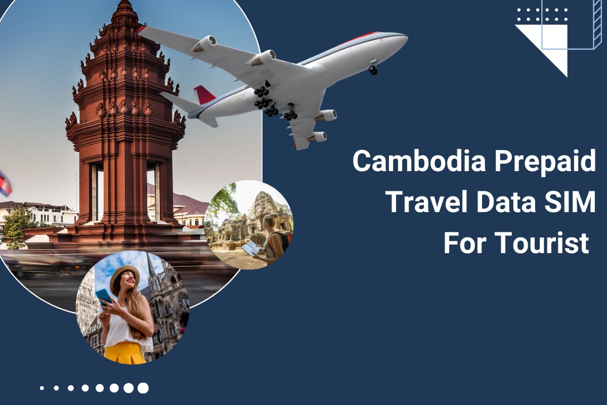 Cambodia Prepaid Travel Data SIM For Tourist 2025
